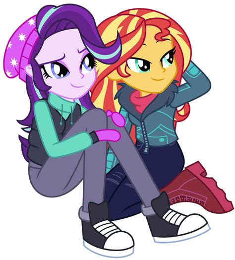 2516606 Safe Artist Emeraldblast63 Starlight Glimmer Sunset