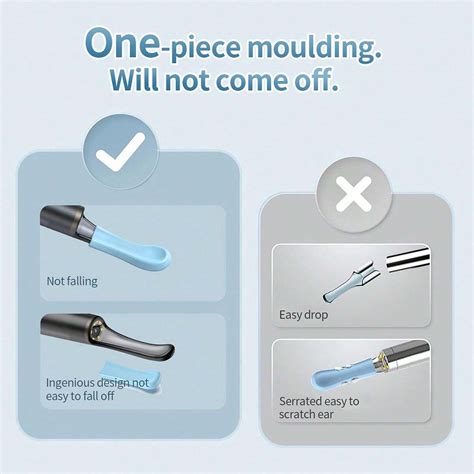 Recogedor visual inalámbrico para el oído eliminación de cerumen