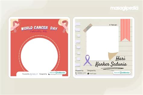 15 Twibbon Hari Kanker Sedunia 2024 Desain Unik Dan Menarik Untuk