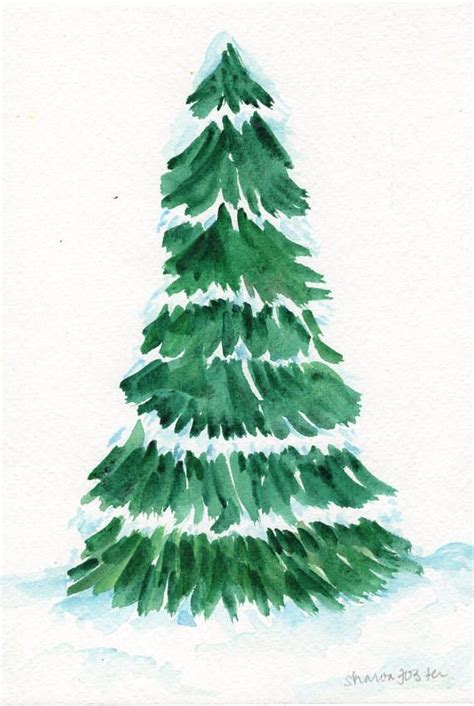 This Item Is Unavailable Etsy Christmas Tree Painting Watercolor