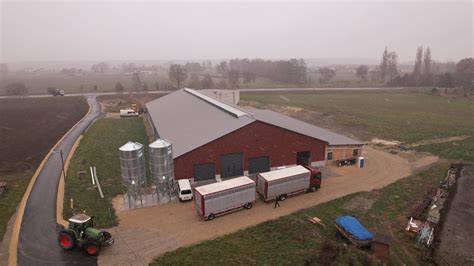 Budowa Nowoczesnej Obory na 165 Krów w GR Badura AgroGrzechu YouTube