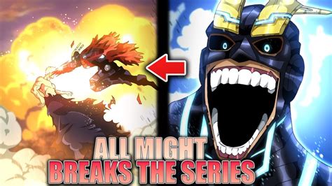 All Might Has Become Too Powerful Again My Hero Academia Chapter