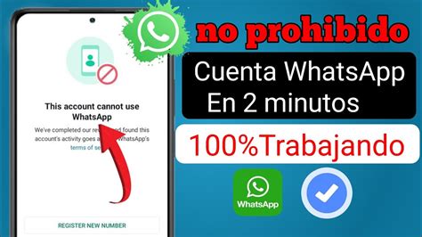 Cómo arreglar esta cuenta no tiene permitido usar WhatsApp debido a