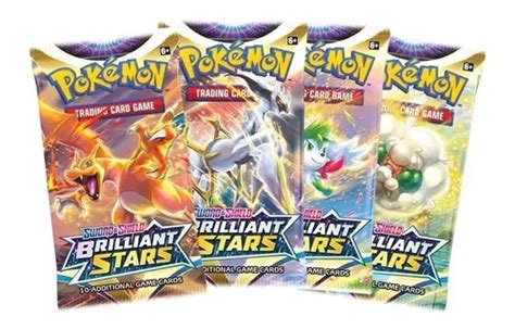 Cartas De Pokémon X 4 Sobres Astros Brillantes Cuotas sin interés