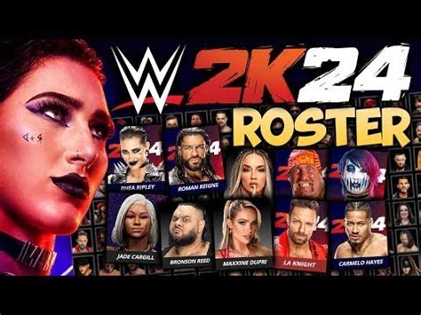 WWE 2K24 Roster Reveal Part 1 Will These Superstars Make It In