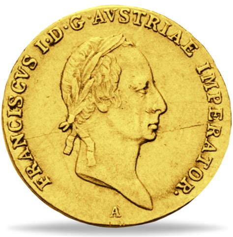 1 Dukat 1792 1830 Wien Kaiser Franz I Goldmünze der Habsburger