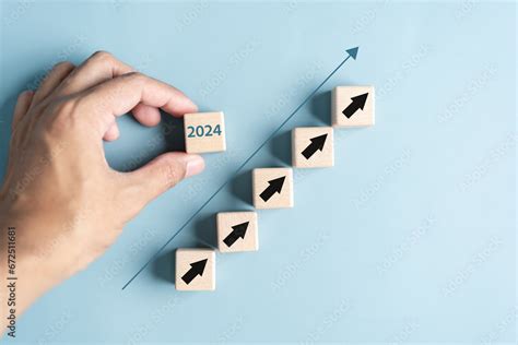 Starting New Year With Ambition 2024 And Countdown Merry Christmas And
