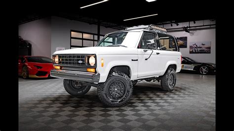 1990 Ford Bronco II Tastefully Upgraded 5 Speed Manual 2 9L V6