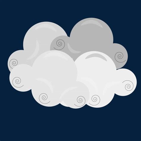 Grey Clouds Png Element For Your Bd Comic Clouds Cartoon Sky PNG And