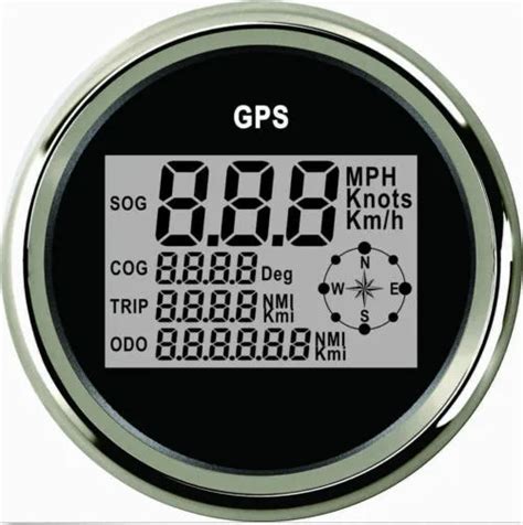 Velocímetro Digital GPS medidor de velocidad 85mm PLG3 BS GPS 910
