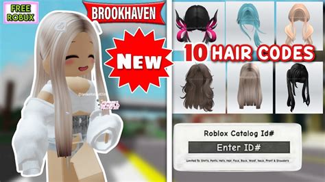 New Cute Hair Id Codes For Brookhaven Rp Berry Avenue And