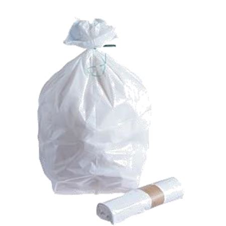 Sac poubelle 20 L blanc haute densité 13µ