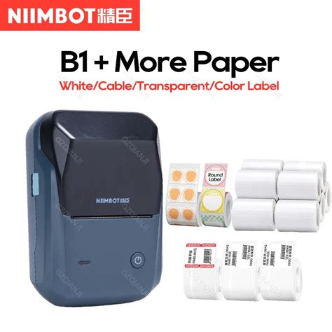 Niimbot Imprimante D Tiquettes B Tiqueteuse Thermique Portable