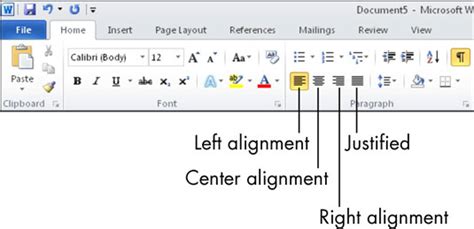 For Seniors How To Align Text In Microsoft Word Dummies