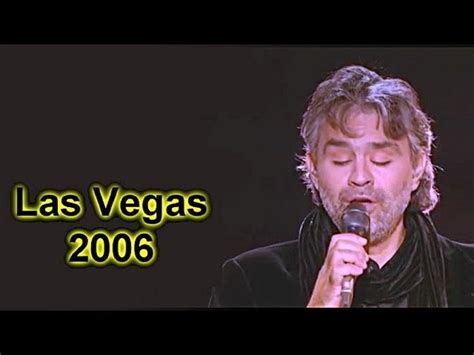 Andrea Bocelli Momentos Live From Lake Las Vegas Resort Usa
