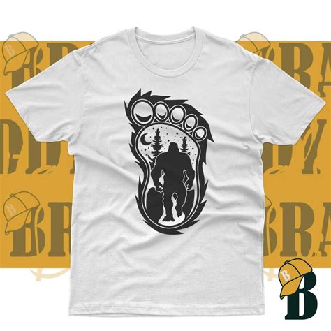 Bigfoot Svg Bigfoot Clip Art Bigfoot Mountain Svg Wild Monster Svg