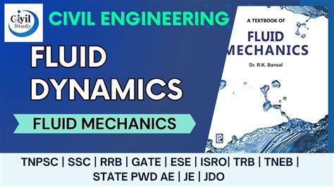 Fluid Dynamics Tamil Civil Engineering Fluids Mechanics RK