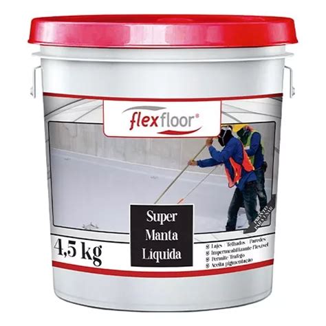 Super Manta L Quida Branca Flexfloor Kg Parcelamento Sem Juros