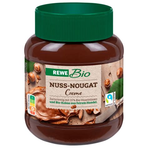 Rewe Bio Nuss Nougat Creme G Von Rewe Ansehen