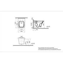 ALTERNA Pack Cuvette Suspendue Alterna Daily C Sans Bride Avec