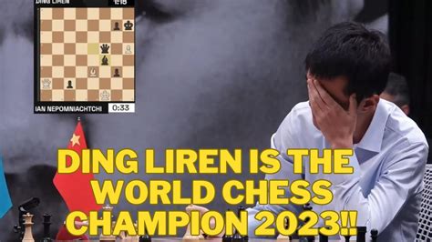 GAME PENENTU JUARA DUNIA Ian Nepomniachtchi Vs Ding Liren World