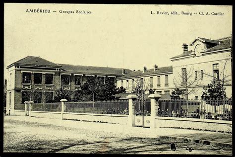 Amb Rieu En Bugey Groupes Scolaires L Ravier Dit Bourg Carte