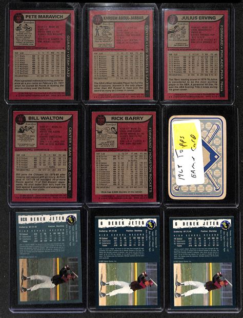 Lot Detail Topps Basketball Complete Set Of Cards A