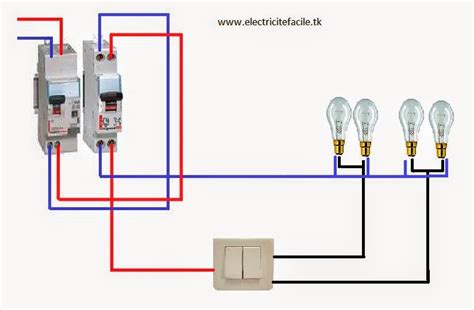 Installer un interrupteur double allumage avec plusieurs lumières