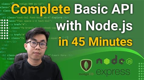 build restful crud api with node js express and mongodb in 45 minutes for beginners from