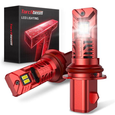Sealight 9007 LED Headlight Bulbs 100W 20000LM 600 Brighter Wireless