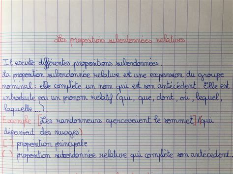 Qu Est Ce Qu Une Subordonnée