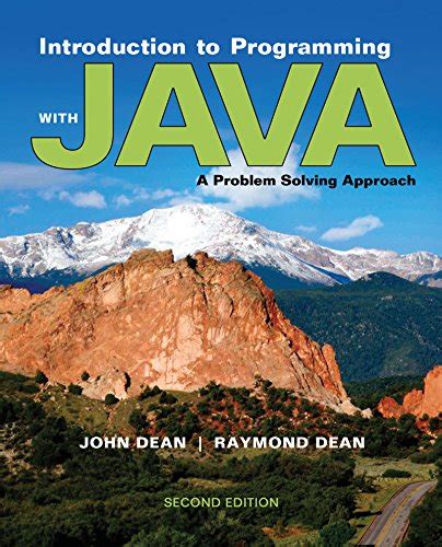[pdf] introduction to programming with java a problem solving approach pdf download full ebook