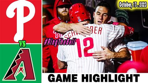 Phillies Vs D Backs Game Highlights Nlcs Today Mlb