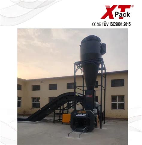 Horizontal Hydraulic Cardboard Box Baling Press Scrap Paper Baler