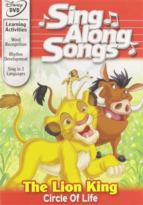 Buy Disney S Sing Along Songs The Lion King Circle Of Life Online At