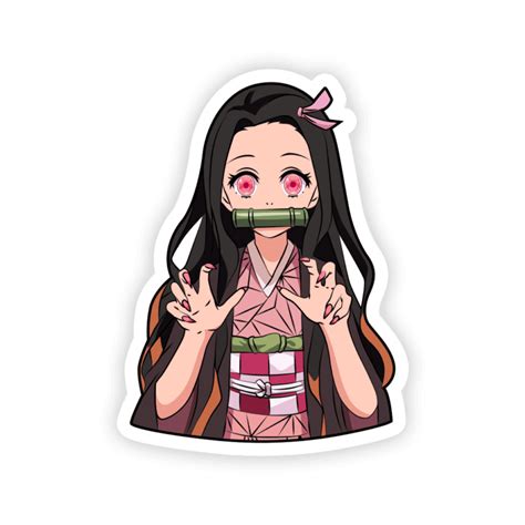 Demon Slayer Nezuko Kamado Stickermirchi