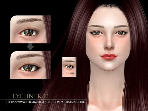 The Sims Resource S Club WM Ts4 Eyeliner 11