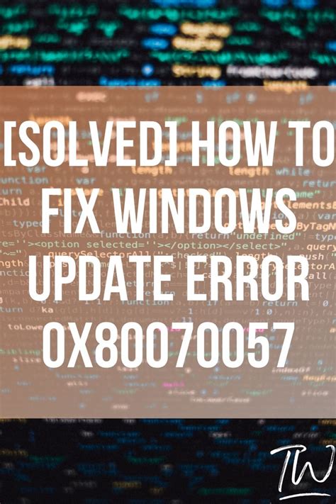 The Text Reads I Solve How To Fix Windows Update Error X