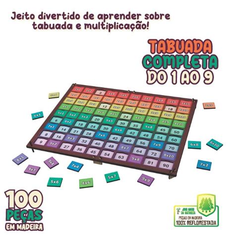 COMBO 10 Jogos da Tabuada de Multiplicação SUPER MARIO Descubra os