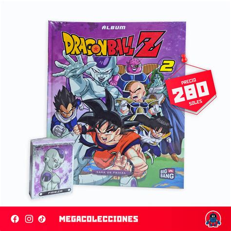 Álbum Tapa Dura Dragon Ball Z2 Editorial Big Bang Set completo de