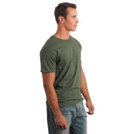 Gildan 64000 Softstyle T Shirt Heather Military Green FullSource