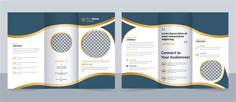 Creative Corporate Modern Business Trifold Brochure Template 3421683