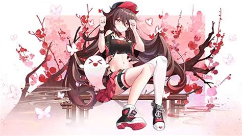 Streetwear Hu Tao Genshin Impact Live Wallpaper