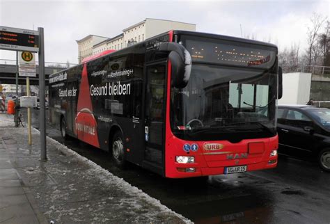 MAN Lions City Ü von URB auf dem S Bahn SEV Friedrichstr Bus bild de