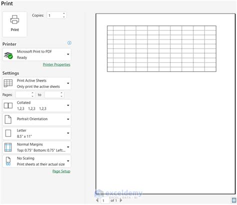 How To Print A Blank Sheet With Lines In Excel Effective Ways