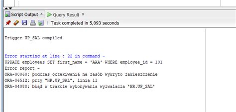Trigger DML In Oracle Database Stack Overflow