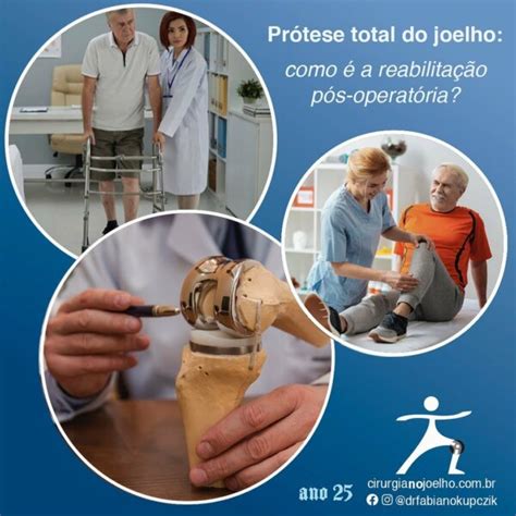 Prótese total do joelho como é possível a reabilitação pós operatória