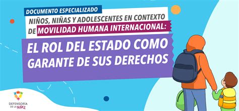 Defensoría de la Niñez publica documento especializado sobre el rol de