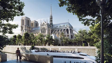 Miysis Studio Envisions Notre Dame With A Rebuilt Spire And Glass Roof