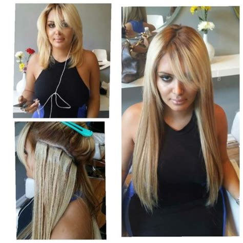 Mega Hair Fita Adesiva Como é Colocado Fotos Antes e Depois